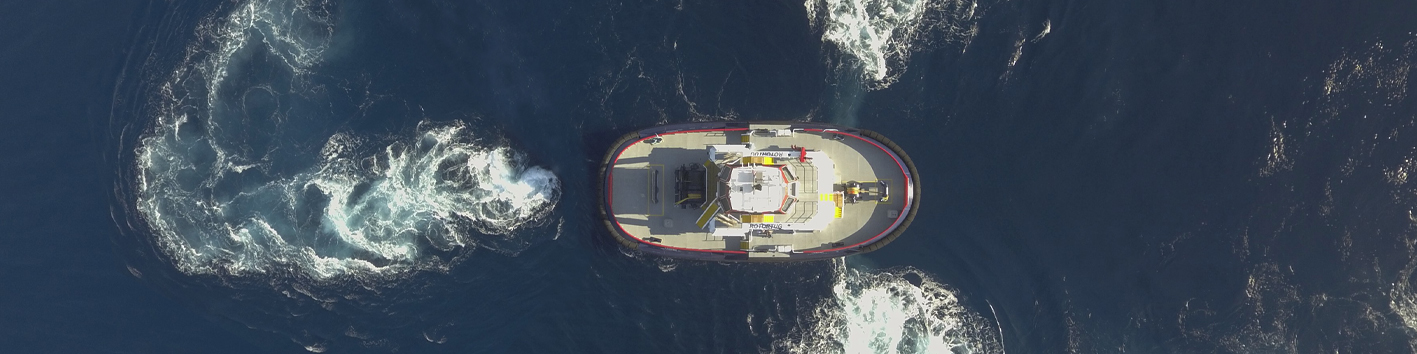 Faster handling | Rotortug provides effective force vectors to the vessel